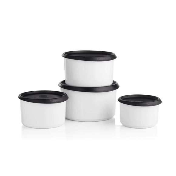 Tupperware | Kitchen | Tupperware One Touch Topper Canister Set | Poshmark